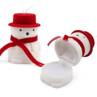 China Popular Christmas Small Ring Gift Box Hinged Pendant Packaging Box Fashionable for sale
