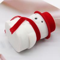 China Popular Christmas Small Ring Gift Box Hinged Pendant Packaging Box Fashionable for sale