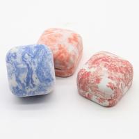 China Simple Plastic Velvet Jewelry Packaging Box For Rings Earrings Necklaces Delicate for sale