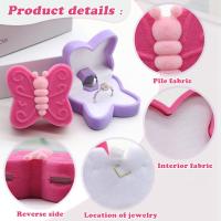 China Unique And Fun Insect Shape Kids Jewelry Box Velvet Lined Box For Jewelry for sale