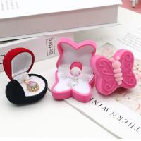 China Unique And Fun Insect Shape Kids Jewelry Box Velvet Lined Box For Jewelry for sale