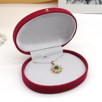 China Modern Luxury Velvet Jewelry Box Set Exclusive Red Packaging For Rings Earrings Necklaces for sale