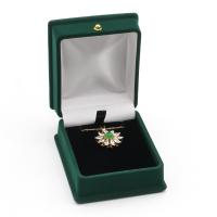 China OEM ODM Velvet Pendant Box Jewelry Packaging Box Multiple sizes for sale
