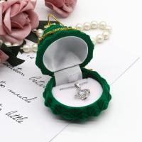 China Children'S Gifts Velvet Ring Box Premium Christmas Jewelry Boxes for sale