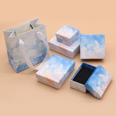 China Premium Paper Jewellery Packaging Box For Necklace Set Earrings Ring Fashionable for sale