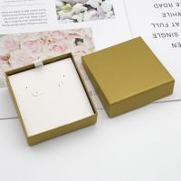China Custom Logo High End Cardboard Jewelry Box UV Printing Paper Bangle Box for sale