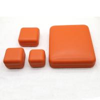 China OEM PU Leather Jewelry Box Ring And Necklace Packaging PU Leatherette Necklace Box for sale