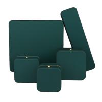 China Luxurious PU Leather Jewelry Box High End Multiple Sizes Sleek Design for sale