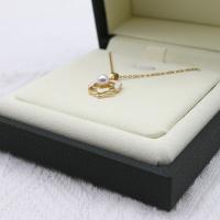 China Custom Logo Jewelry Display Box Leatherette Necklace Box With Textured Matte Exterior for sale