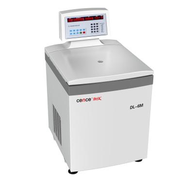 China Full Steel Medical Centrifuge Machine Fuselage Structure Refrigerated DL - 6M for sale