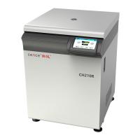 China CH210R High Speed Refrigerated Centrifuge With 4x750ml 4x500ml Swing Rotor for sale