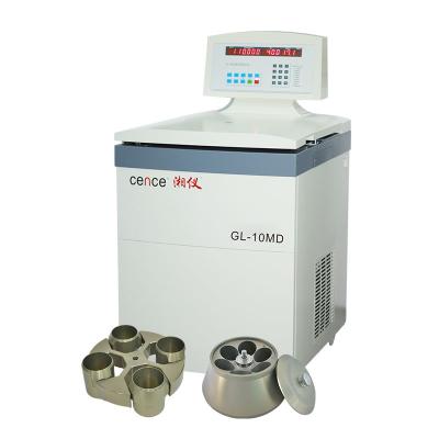 China GL-10MD Large Capacity Centrifuge for Blood Separation 4x1000ml Swing Rotor for sale