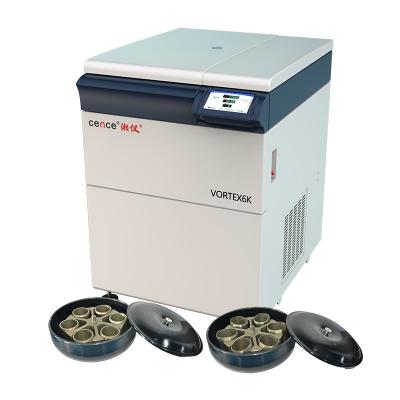 China VORTEX 6K Blood Separation Centrifuge Low Speed 6000r/Min With Swing Rotor 6x1000ml for sale