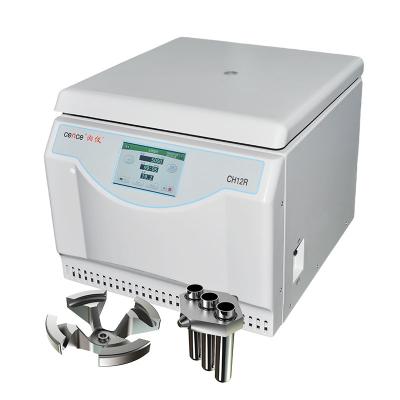 China Swing Rotor Refrigerated Centrifuge Machine CH12R for Blood Collection for sale