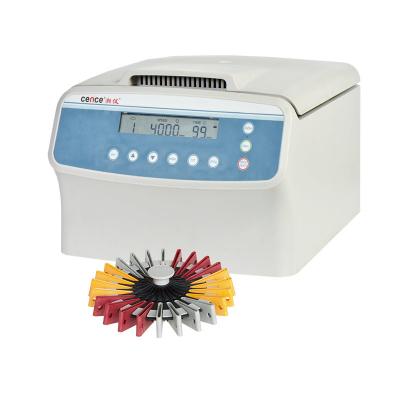 China Low Noise and Speed Lab Centrifuge Machine TD-24K for Blood Type Card High Performance for sale