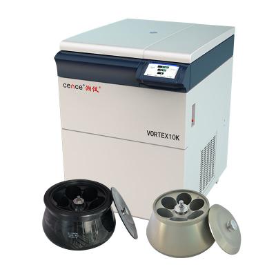China Floor Standing High Speed Centrifuge VORTEX 10K With Large Capacity Angle Rotors for sale