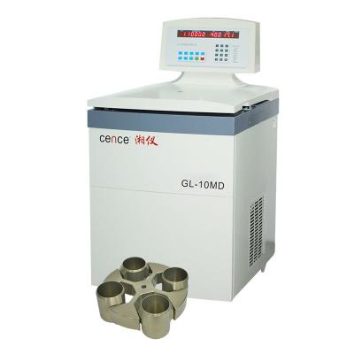 China Large Capacity Centrifuge GL-10MD for Blood Seperation 6x1000ml 500ml 250ml 4x1000ml Rotors for sale