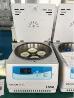 China L550 Low Speed Centrifuge 5500rpm With Angle Rotor 12x15ml Swing Rotor 4x500ml for sale