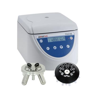 China TDZ4K Clinical Centrifuge for 10ml 20ml 50ml Tubes for sale