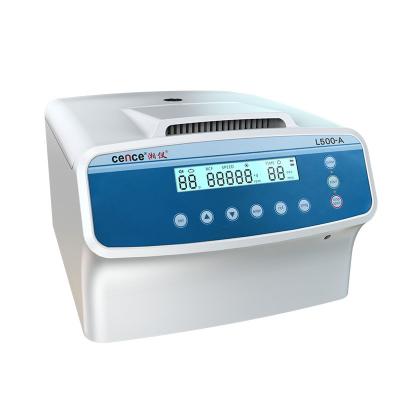 China Medical L500-A Tabletop Low Speed Centrifuge Self Balancing Centrifuge for sale