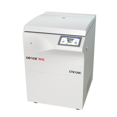 China Large Capacity CTK120C Low Speed Refrigerated Centrifuge Automatic Decapping for sale