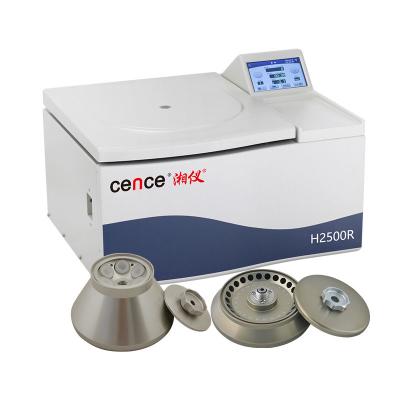 China Benchtop Medical Centrifuge H2500R For 1.5ml 2.2ml 10ml 15ml 30ml 50ml 100ml Tube for sale