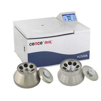 China Cence Lab Centrifuge Machine Benchtop Centrifuge H2500R with Angle Rotors Available for sale