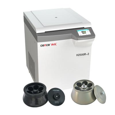 China Over Speed Protection Refrigerated Centrifuge Machine H2500R-2 With Rotor Recognition for sale