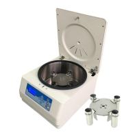 China 400W Stainless Steel Laboratory Centrifuge Machine 6 X 15ml for sale