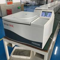 China Refrigerated Ultra Centrifuge Machine With 6x50ml Fixed Angle Rotor Max Speed 15000rpm for sale