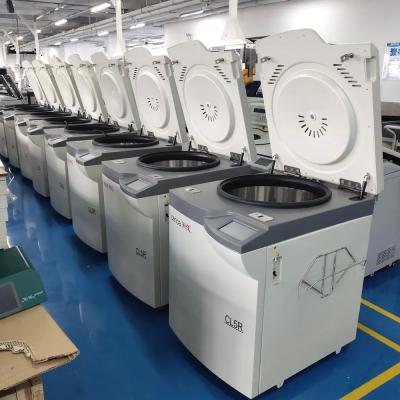 China CENCE Large Capacity Low Speed Refrigerated Centrifuge Machine 4x1000ml for sale