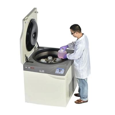China High Capacity Refrigerated Centrifuge CL8R 8x2000ml Swing Rotor for Blood Bank for sale