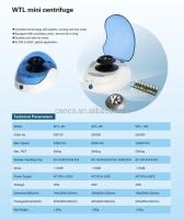 China Universal Mini Clinical Centrifuge Fpr PCR Blood Centrifuge Biochemical Analysis System for sale