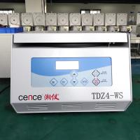 China Clinic centrifuge TDZ4-WS with Angle rotor 24x10ml,  18x10ml , 12x20ml and 4x50ml for sale
