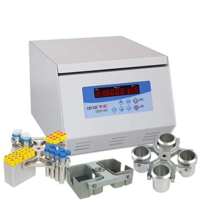 China Clinical Low Speed Centrifuge Machine TDZ5-WS with 4*250ml Max Capacity for sale