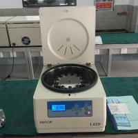 China Blood Serum And Plasma Clinic Desktop Lab Centrifuge L420 With 12x15ml Swing Rotor for sale