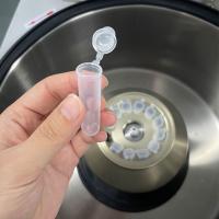 China High Speed Blood Collection Tube 5ml PP Test Tube with Round Bottom and Cap Max RCF 50000xg for sale