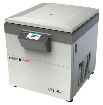 China Cence L720R-3 Floor Standing Refrigerated Centrifuge with Large Capacity 6x2400ml and 7200r/Min Max Speed for sale