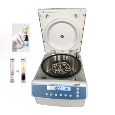 China PRP Centrifuge with 5000rpm Max Speed, 3555xg Max RCF, and LCD Display for Clinical Medicine for sale