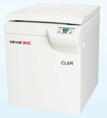 China Large Capacity Refrigerated Medical Centrifuge Machine CL6R For Blood Banks / Pharmacy for sale