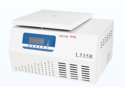 China Multi Function Large Capacity Lab Centrifuge Machine Low Speed Refrigerated Type L535R for sale