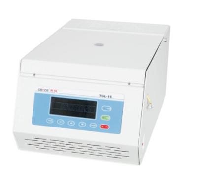 China Low Noise High Performance Brushless DC Motor Centrifuge (TGL-16) for sale