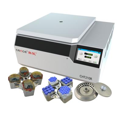 China Swing Out Rotor Refrigerated Centrifuge Machine CHT210R 4*750ml for sale