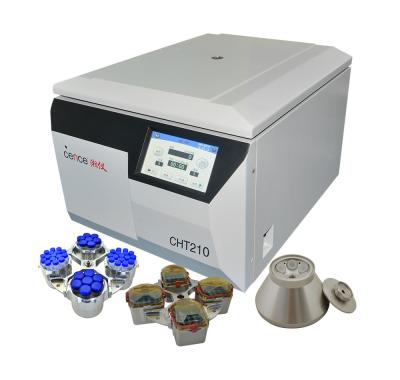 China Benchtop Large Capacity Centrifuge CHT210 For 7ml Vacumtainer 50ml 15ml Tube for sale