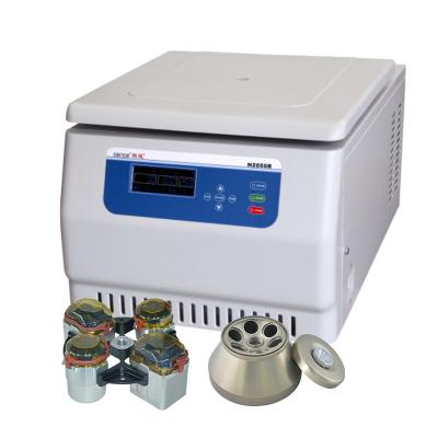 China Benchtop Large Capacity Centrifuge H2050R With 4*750ml Swing Rotor for sale