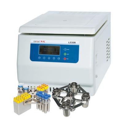 China Benchtop Low Speed Refrigerated Centrifuge L530R For Cytology Genetic Biology for sale