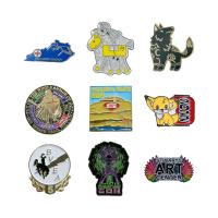 China Custom Soft Enamel Lapel Pin with Personalized Logo and Gold/Silver/Copper Plating for sale