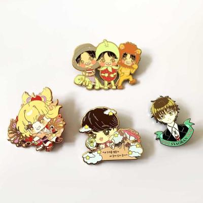 China Custom Lapel Pins with Custom Color and Customer Logo for Promotional Gifts - Environmental Friendly for sale