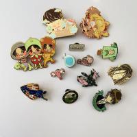 China Custom Hard Enamel Lapel Pin with Animal Theme and Unique Design for sale