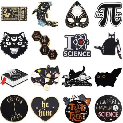 China New Design Custom Enamel Pin with UV Silkscreen Pad Printed and Custom Color Lapel Pin for sale